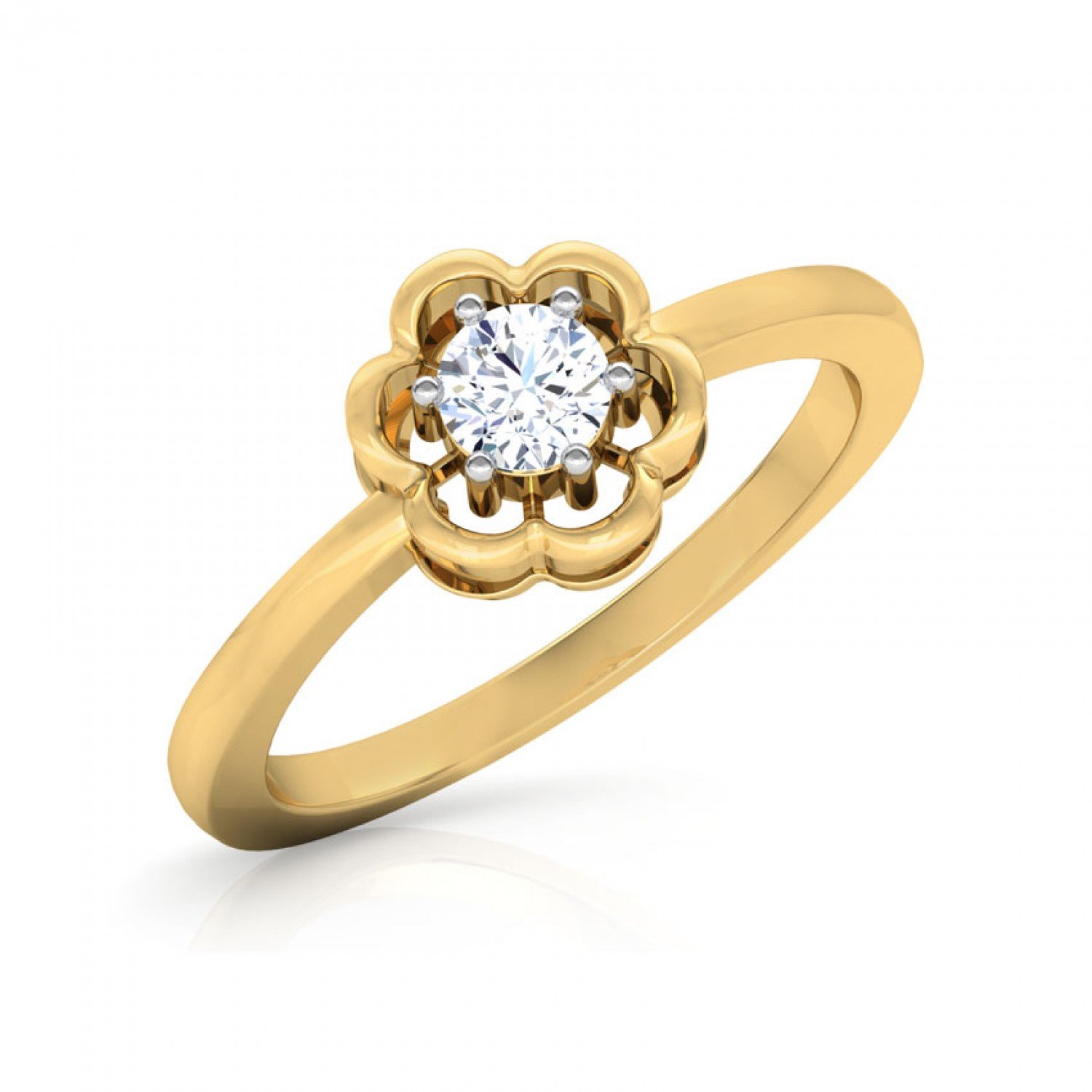Buy 2 Gram Gold Rings Online At Best Price | Karuri Jewellers